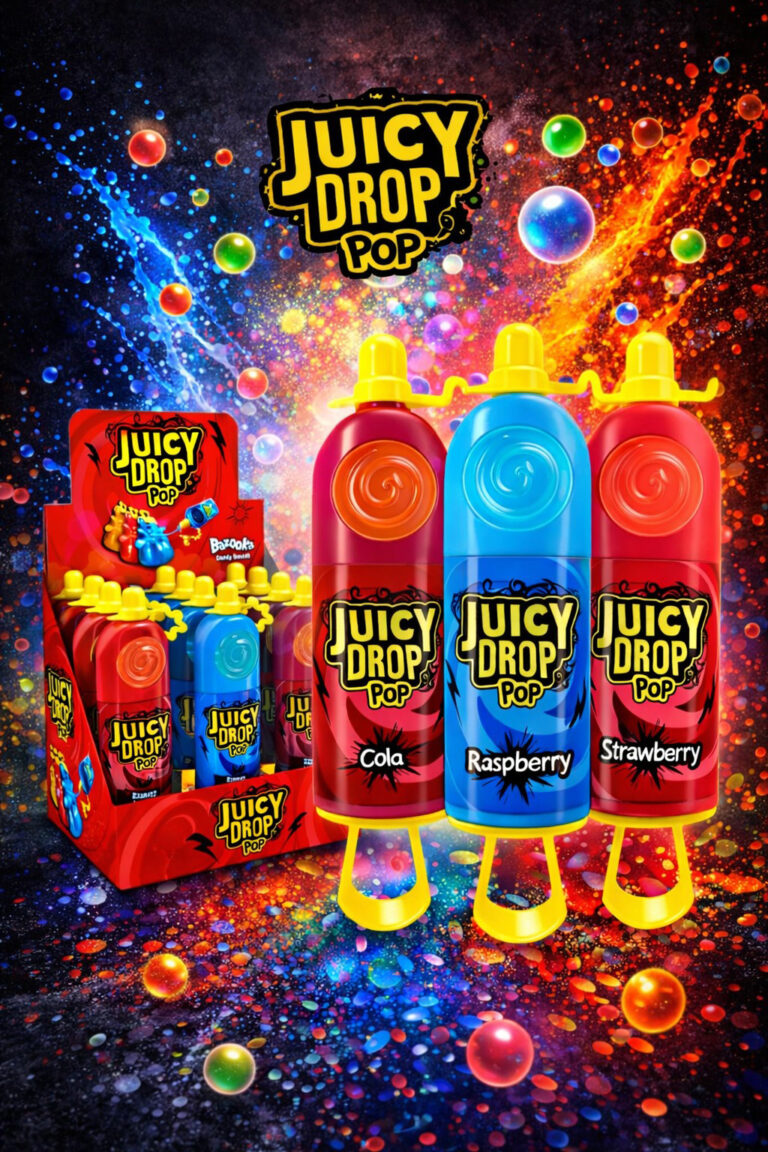 Bazooka Splashz Berry Blast Flavour - (12x120g) - Snax Gmbh